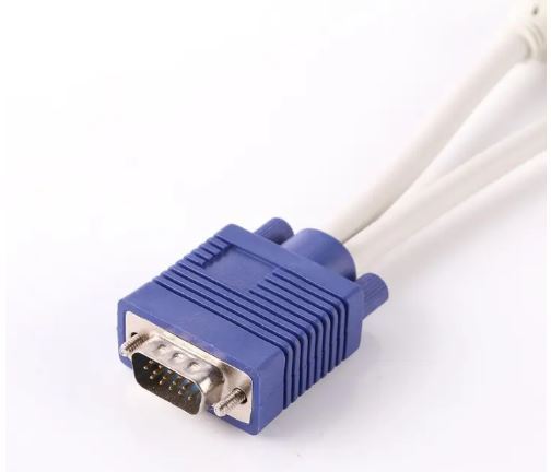 New Standard VGA Y cable For With 1 Male Or 2 Female VGA Cable Ports ...
