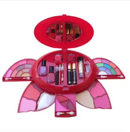 Large Makeup Kit Set Cosmetics Flower design Set Girl Beauty Cosmetics ...
