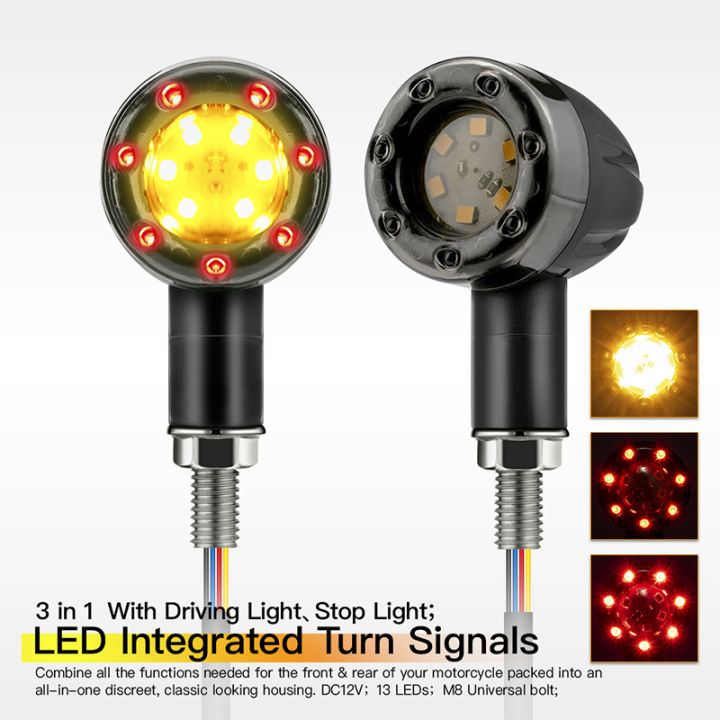 Motorcycle Tuning Turn Signal Lights Harley Led Lights Turn Signal ...