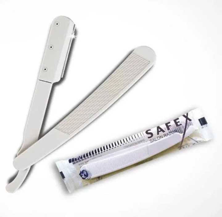 Safex Salon Razor Disposable Ustara Pack of 2,4,6,8,10,12,14 | Tweezers ...