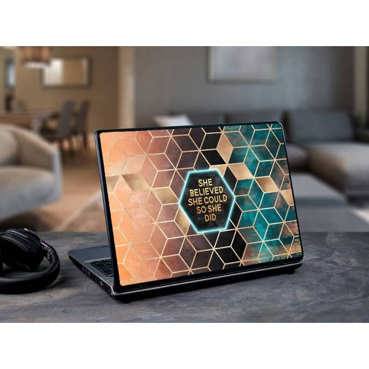 Qotation wallpaper / Motivational quote Laptop Skin Vinyl Sticker Decal ...