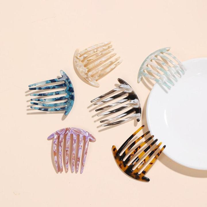 SMALL SIZE Acetate Hair Combs Decorations | Daraz.pk