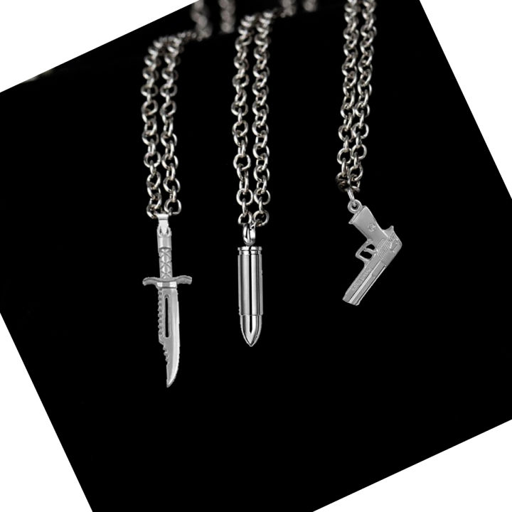 3 Pcs Set Classic Style Vintage Silver 3 Pendant Locket With 3 Chain ...