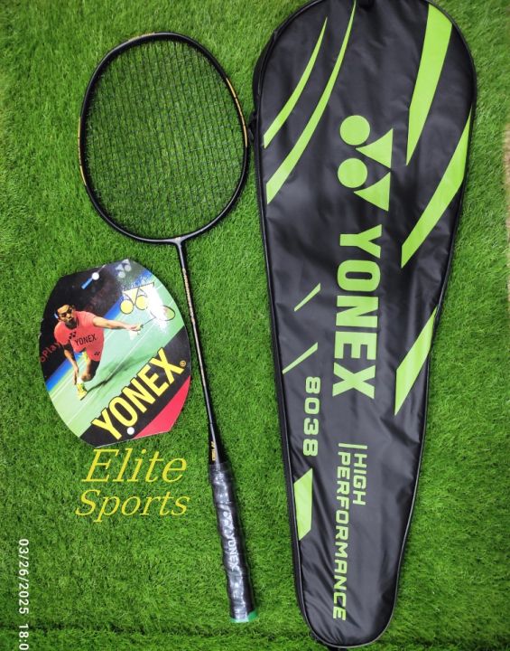 Yonex 8038 High-Performance CarboneX-25 Badminton Single Racket & Cover ...