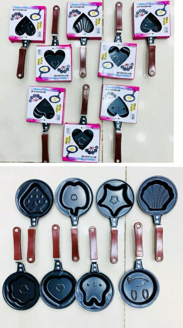 Egg Frying Pan Mini Multiple Shapes | Daraz.pk
