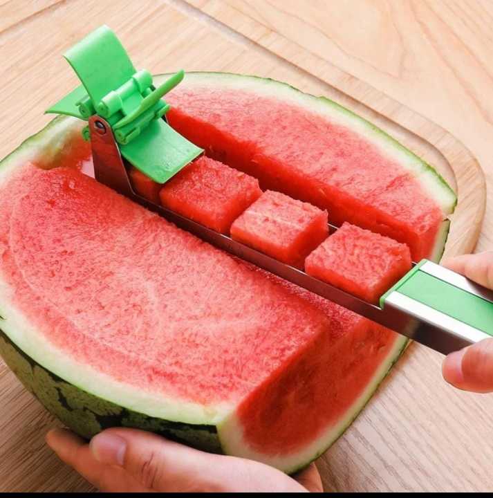 NC - Stainless Steel Watermelon Cutter Slicer | Daraz.pk