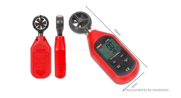 UNI-T UT363 Wind Speed and Temperature Meter Digital Anemometer | Daraz.pk