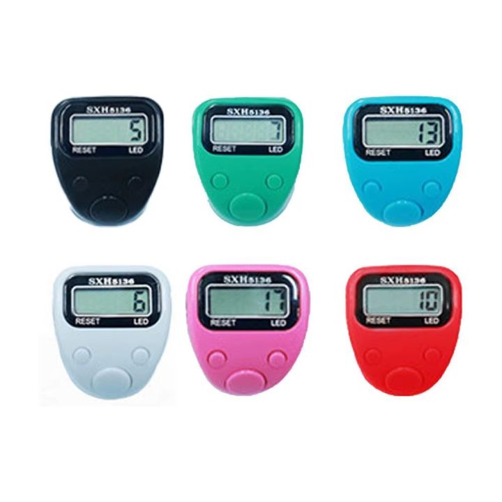 LED Finger Tasbeeh Counter – Digital Zikr Tally Ring with Reset ...