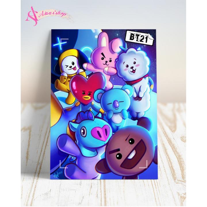 Bt21 posters for bt21 lovers | Daraz.pk