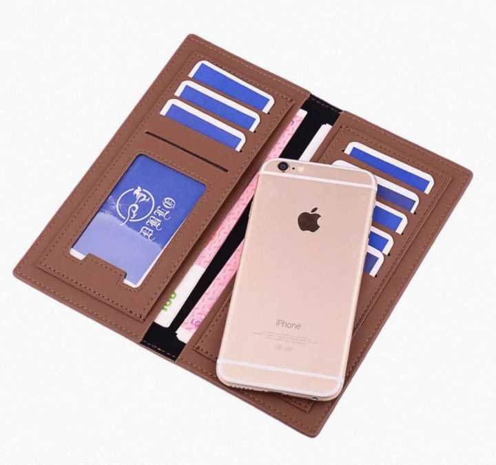 Slim and light weight mobile Long Wallet For Men | Daraz.pk