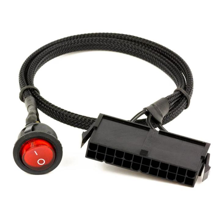 24-Pin Female ATX PSU PC Supply Starter Tester Start Up Jumper Ridge ...