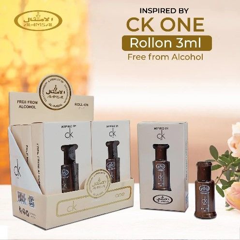 "ATTAR | CK-ONE | LONG LASTING | 3 ML | ATTAR / PERFUME | AL-AMSAL ...