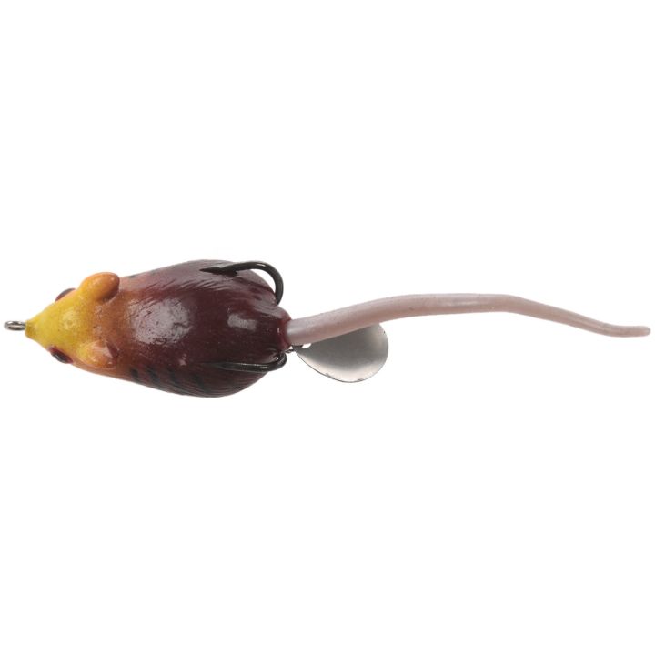 Luya Rat Bait 6Cm / 10.5G Freshwater Double Hook Lei Frog Rodent Bait ...