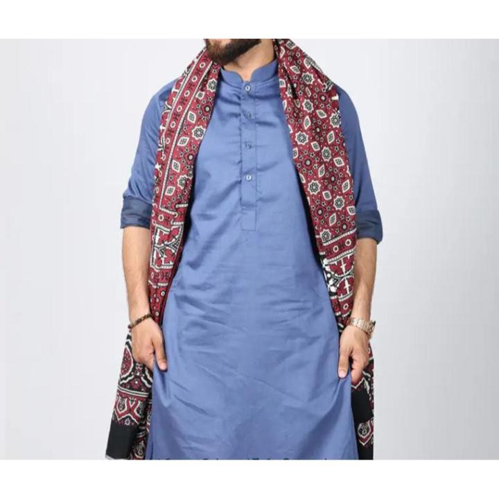 pure soft cotton Sindhi traditional design Ajrak | Daraz.pk