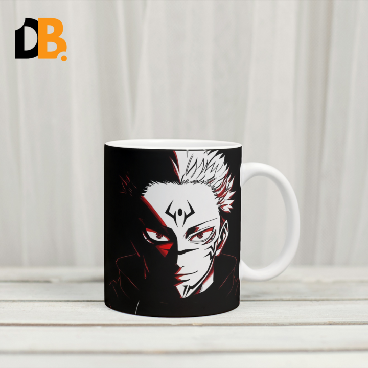 DEBOSS | Jujutsu Kaisen Anime Coffee Mug | 11OZ Premium Ceramic Mug ...