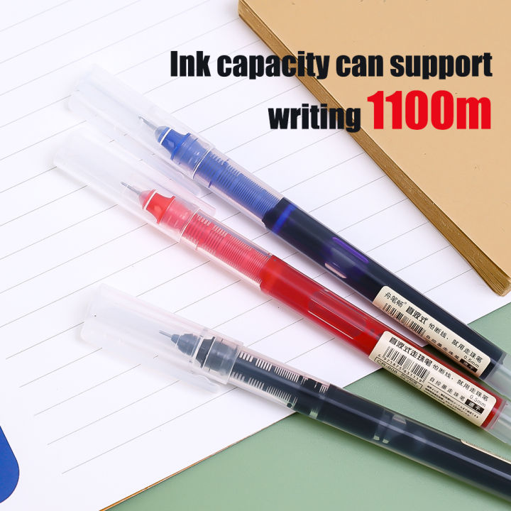 High-capacity Straight Liquid Quick Dry 0.5mm Needle Tube Refill Gel ...