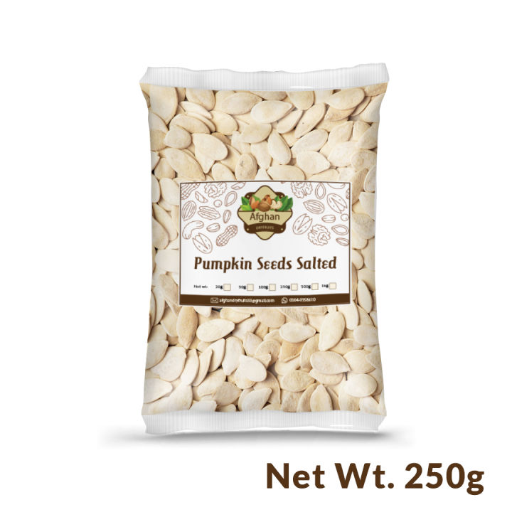 Pumpkin Seeds Salted White / Namkeen Beej 250g | Daraz.pk