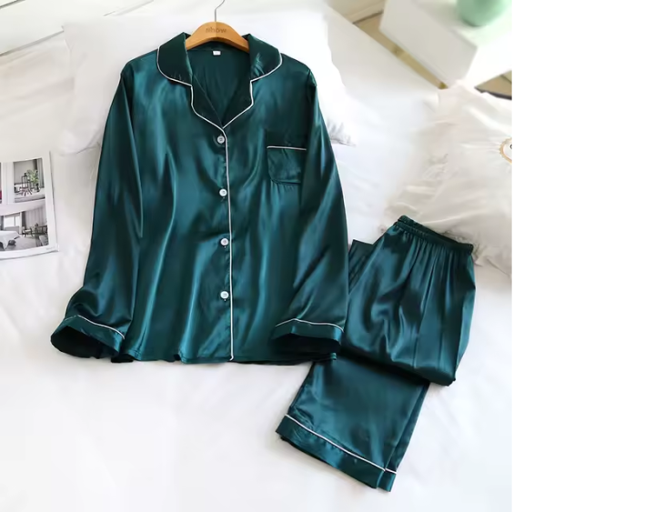 Night Wear for Women Nighty Soft Silk Satin stuff Night suit for girls ...