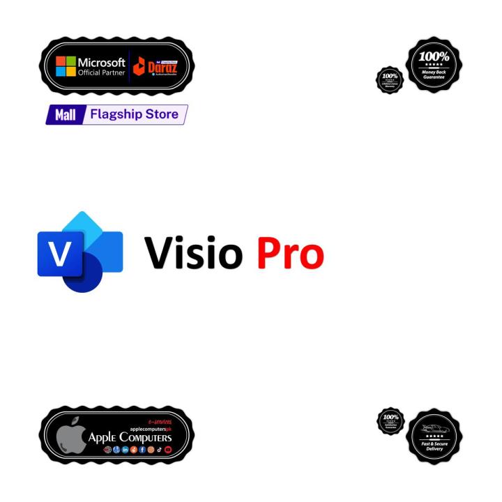 Microsoft Visio 2021 Professional Retail-M KEY - Genuine License for ...