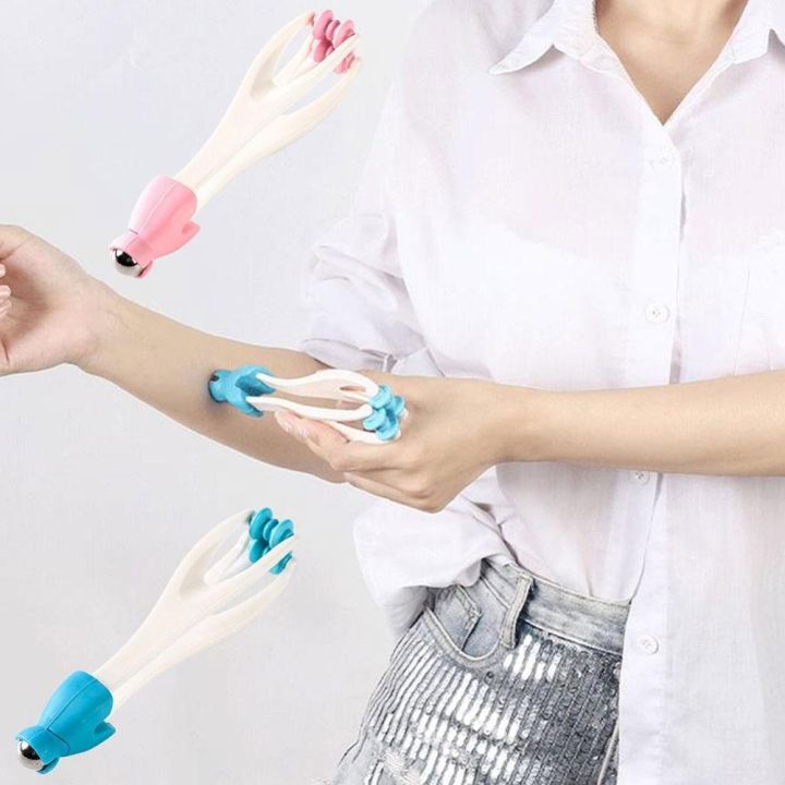 New Plastic Finger Massager Handheld Blood Circulation Hand Finger ...