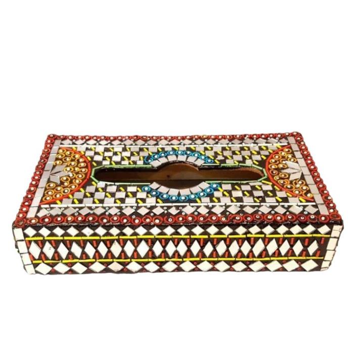 Beautiful Tissue Box , Mirror Coated Tissue Box , Handmade Tissue Box ...