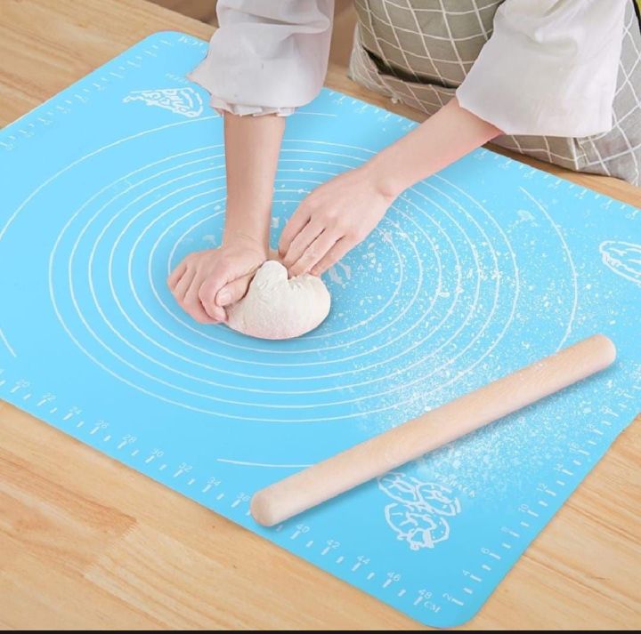 Silicone Baking Roti Mat for Pastry & Roti Rolling Extra Large with ...