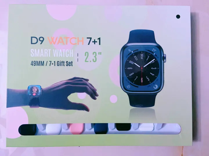 D9 Ultra Smart Watch Series 9 - 2.09 7 in 1