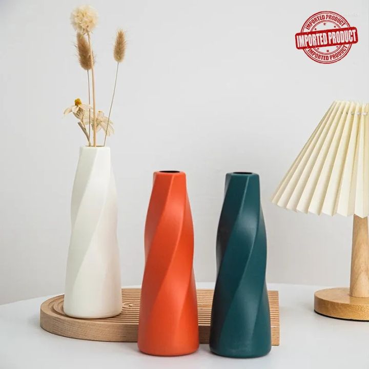 Empty Pot Geometric Grace Design Non breakable without flower | Daraz.pk