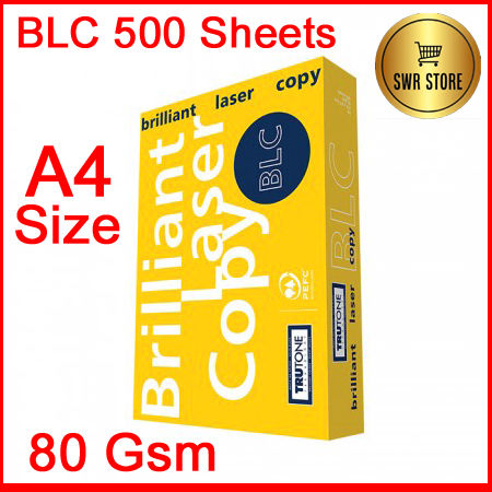 BLC PAPER A4 80GSM For Colour & Black Photo Copy Printing Paper | Daraz.pk