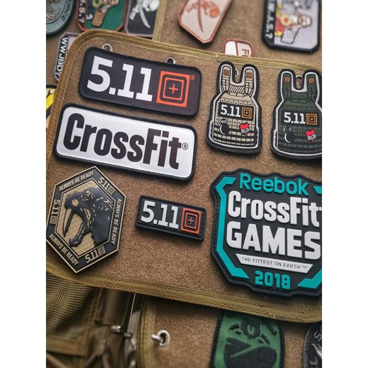 511 DIY Tactical Vest Badge 3D Cross Fit Sport Army Patches Armband ...