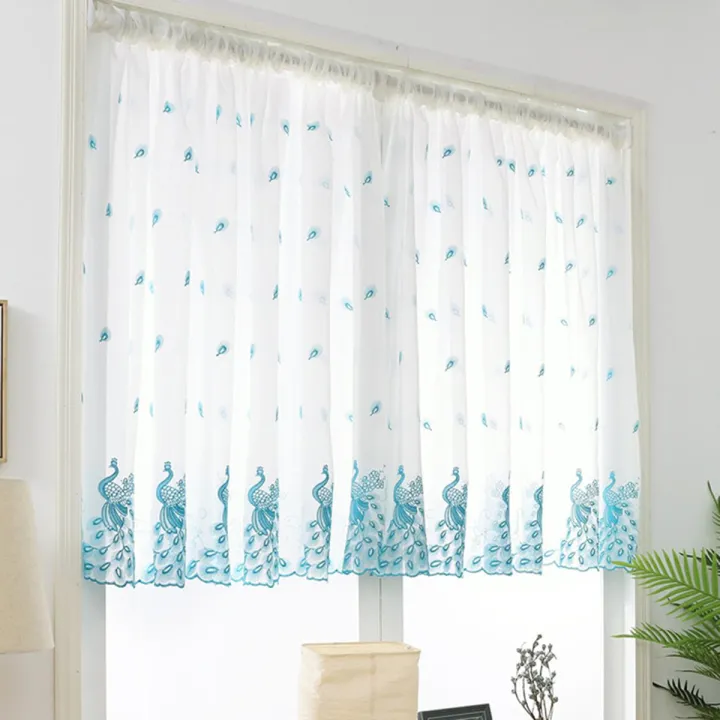 Window Gauze Durable Elegant Embroidered Window Tulle Curtain | Daraz.pk