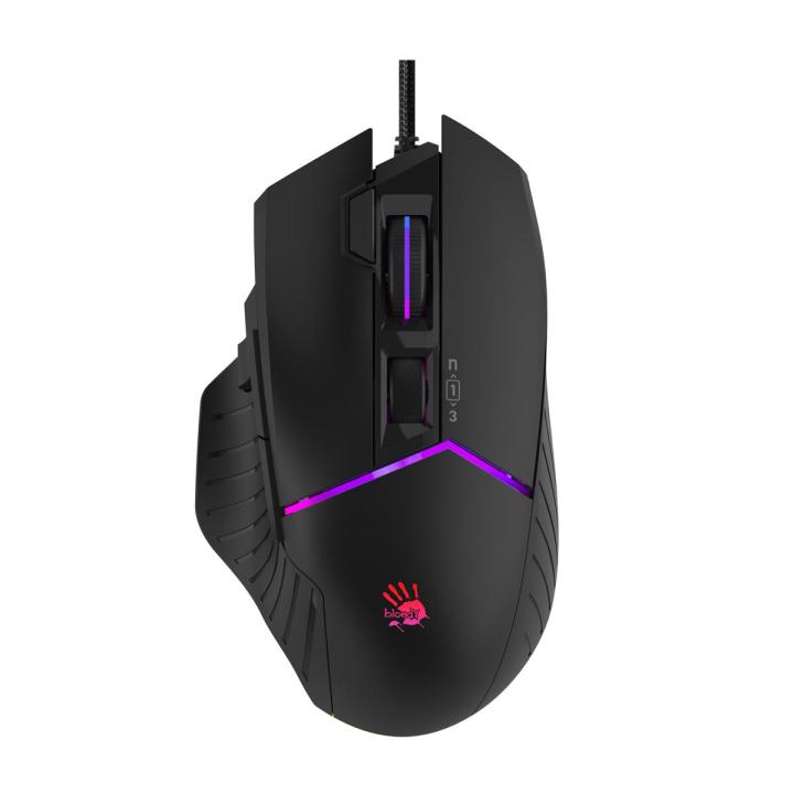 Bloody W95 Max Extra Fire Gaming Mouse - RGB Backlit - 2000 Hz Report ...