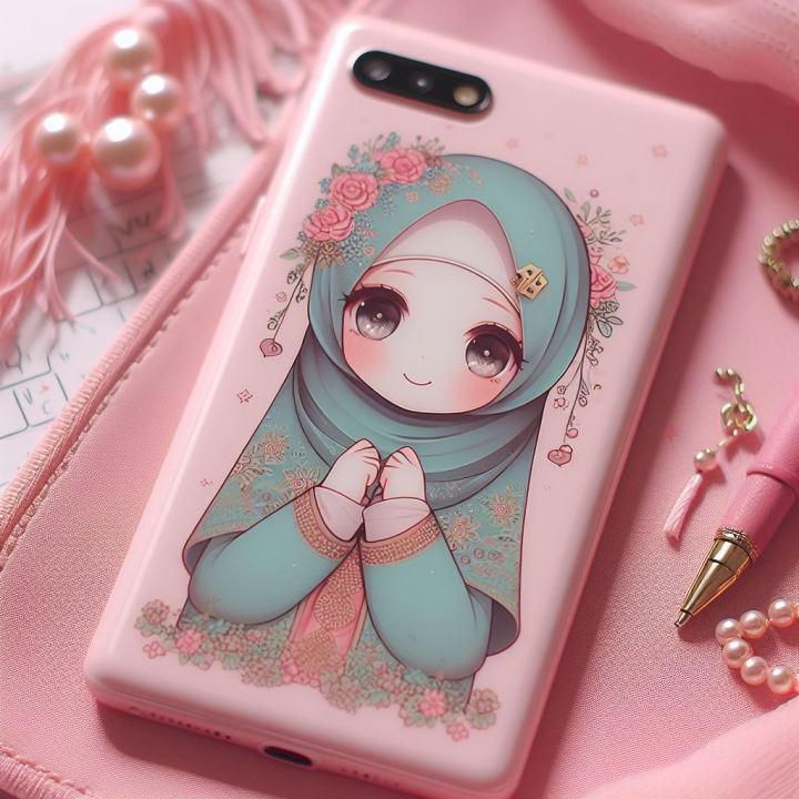 Cute Hijabi Girl Mobile Cases For Girls | Daraz.pk