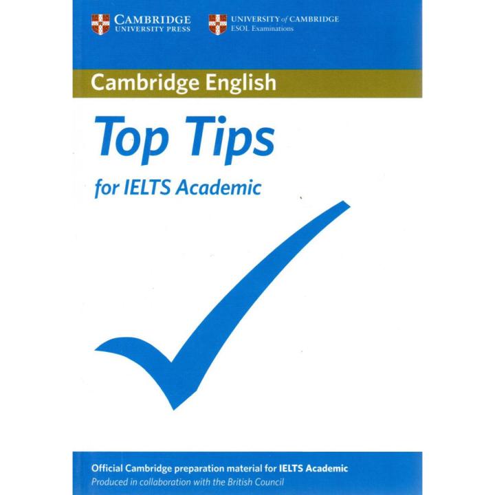 Cambridge English Top Tips for IELTs Academic | Daraz.pk