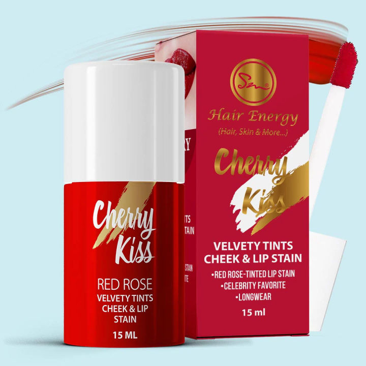 HAIR ENERGY CHERRY TINT LIPS AND CHEEK TINT- VELVET TINT CHEEK & LIPS ...