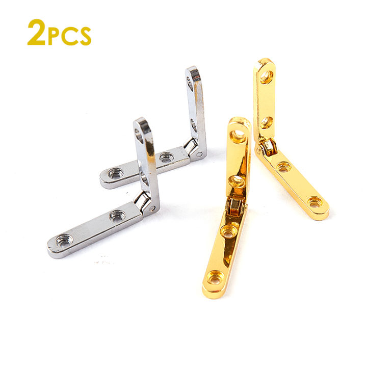 2Pcs 90 Degree Hinges For Wooden Box Jewellery Case Cabinet Furniture ...