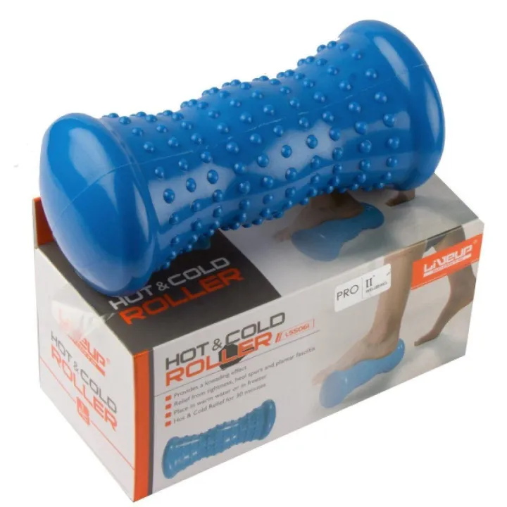 Hot and Cold Foot Roller Massager with Bumps for Soothing Heel Pain ...