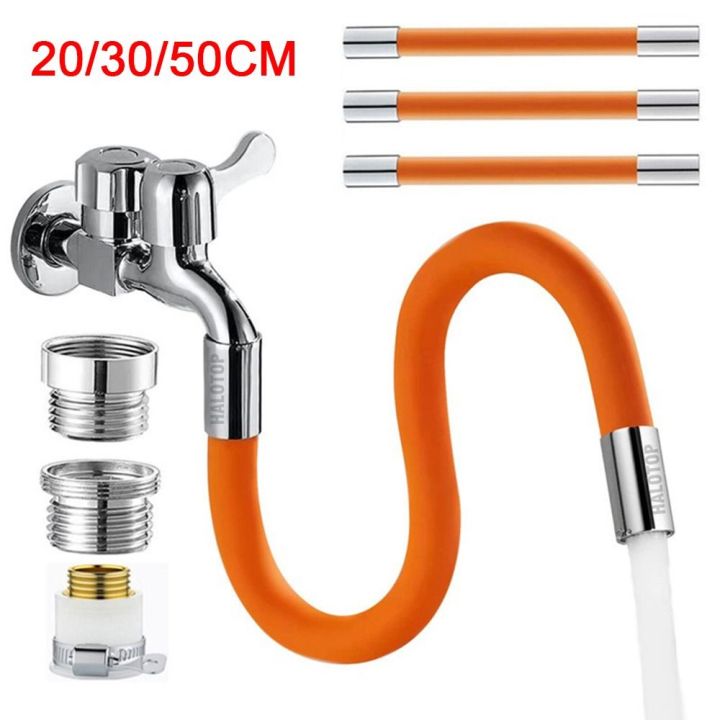 1Pcs Useful Water Tap Accessories Faucet Extender Pipe 360° Rotating ...