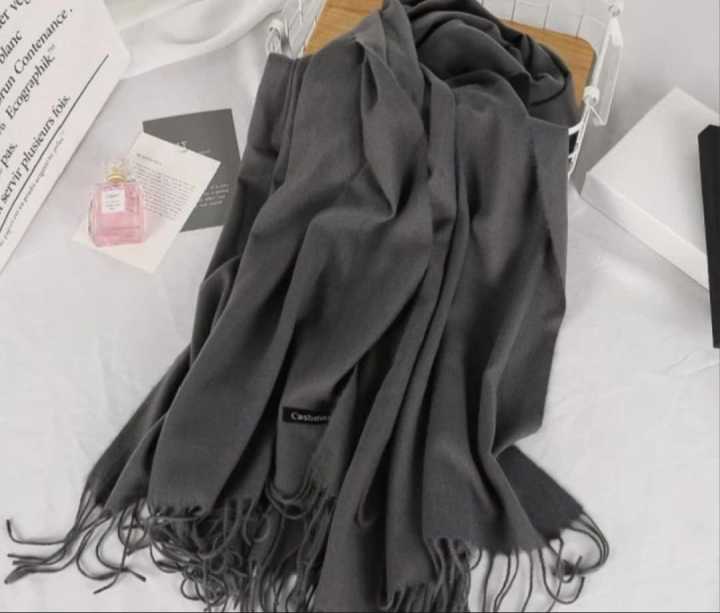 Cashmere Winter Hijab Stoller for Girls and Women | Daraz.pk