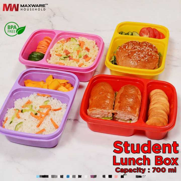 Student Lunch Box(small). 700ml | Daraz.pk