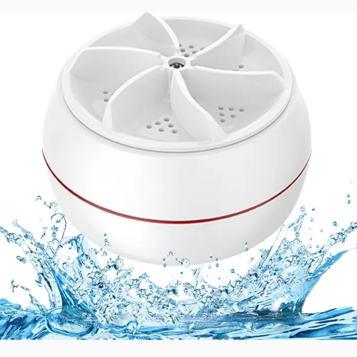 Mini USB Folding Washing Machine | Portable Ultrasonic Turbo Washer for ...