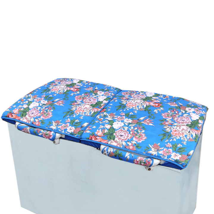 Double Door Deep Freezer Cover In Quilted Fabric | Daraz.pk