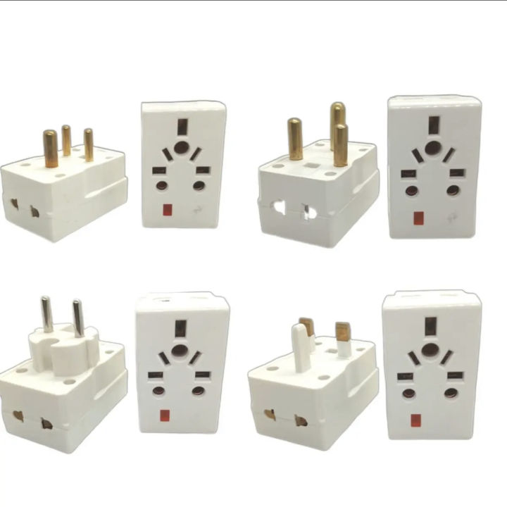 Universal Multi Plug Travel Adapter Different Design US AU UK EU Base ...