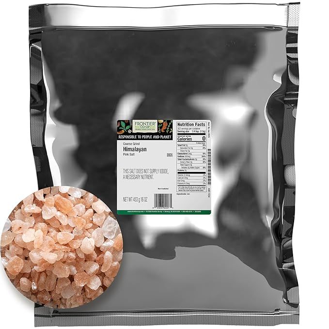 air Trade Himalayan Pink Salt, 1lb - Coarse Ground Pakistan Himalayan ...