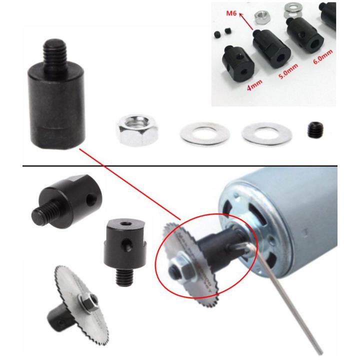 OTGO 4mm Axle Motor Shaft Coupler Sleeve Coupling Chuck Adapter,Steel ...