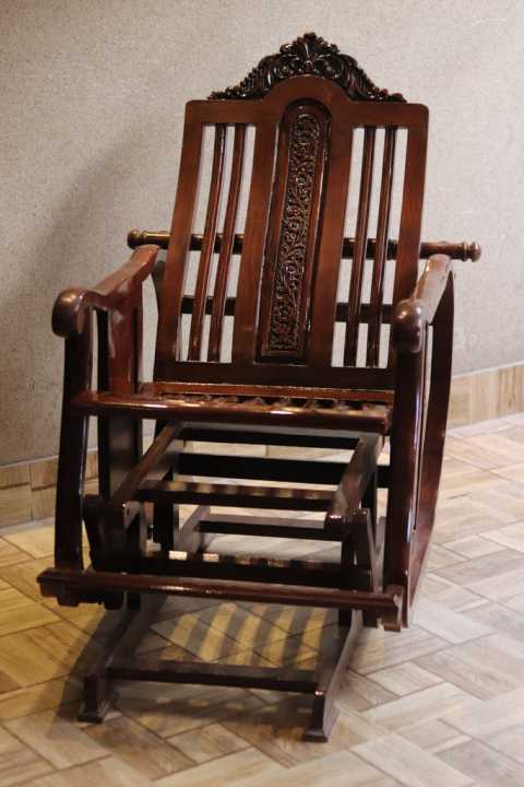 Sheesham Wood Racking Chairs-Solid Wood Rocking Chair-Wooden Folding ...