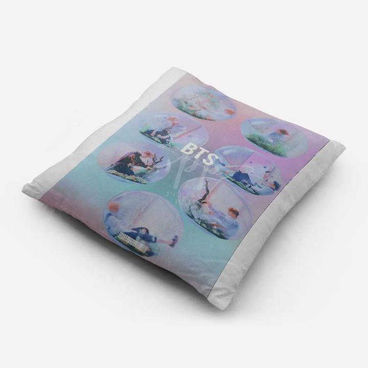 Bangtan Sonyeondan BTS Printed Cushion pillow Logo Printed Cushion ...