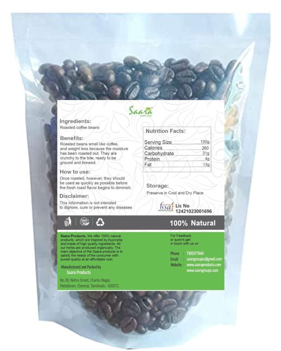 FRESH Roasted Coffee Beans, Arabica Roasted Coffee Beans, Natural Whole ...