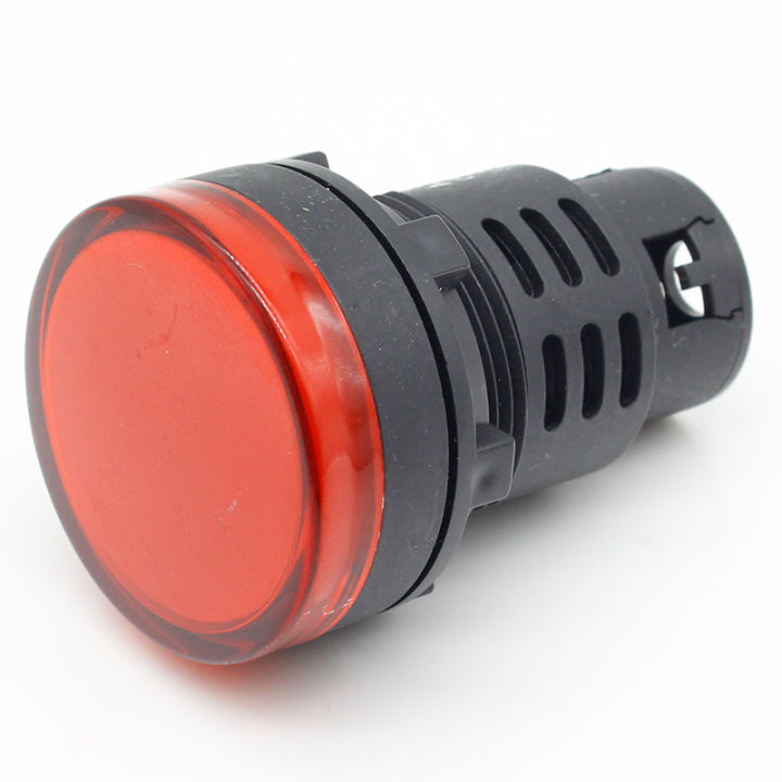 1pcs 12v 24v 110v 220v 380v 30mm Panel Mount Led Power Indicator Pilot ...