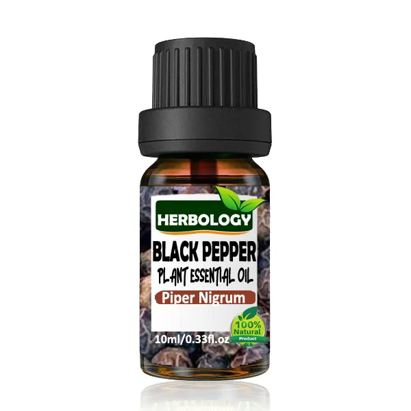 Herbolgy Black Pepper Essential Oil 100% Pure , Therapeutic Grade ...